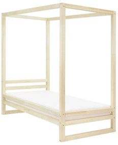Benlemi Jednolůžková postel BALDEE Zvolte barvu: Bílá, Zvolte rozměr: 80 x 200 cm