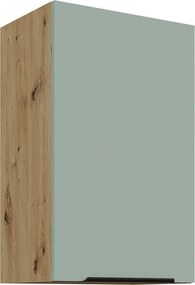 ARIA st | horní skříňka 45 G-72 1F policová | 45 cm | ANTI FINGERPRINT povrch | artisan/aquamarine