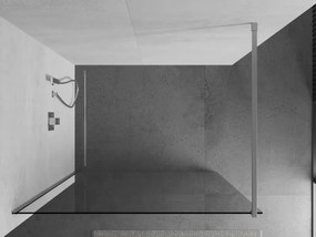 Mexen Kioto, sprchová zástěny typ Walk-In 135 x 200 cm, 8mm čiré sklo, chromový profil, 800-135-101-01-00