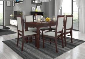 ADRK Furniture Sada stolu s židlemi RODOS 25 SE-ROD-25-DW-B052