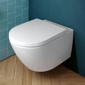 Villeroy & Boch 4670TSR1 - Záv WC s prkénkem SoftClose SUBWAY keramika/bílá