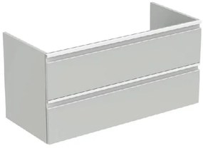 Ideal Standard Tesi - Umyvadlová skříňka 1000x440x490 mm, lesklá světle šedá T0052PH