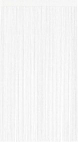 Provázkové záclony, 2 ks, 140x250 cm, bílá 132399