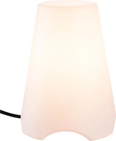 LA 1001778 KIROCONE TL venkovní stolní lampa, E27, IP44, bílá, max. 60W - BIG WHITE (SLV)
