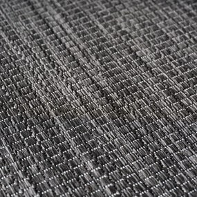 Černý kulatý vnitřní a venkovní koberec ø 120 cm Mira 1450 – Ayyildiz Carpets