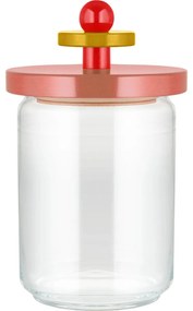 Skleněná dóza 100 Collection Alessi 1 l Pink Alessi