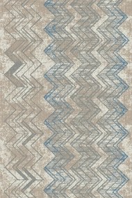 Kusový koberec Zig blue 200 x 280 cm