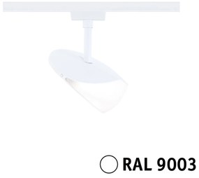 Paulmann 94966 Alejandro, spot pro Urail system, 10W LED 4000K tříkrokové stmívání, signální bílá