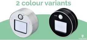 Viking zásuvkový modul A20 černá / LED světlo s pohybovým senzorem / 3