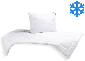 Zimní SET AntiStress, přikrývka 140x200cm 1300g + polštář 70x90cm 900g UNICO zip