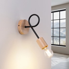 Sollux Lighting Nástěnné svítidlo EMBER černé