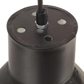 Závěsné svítidlo 25 W černé kulaté 17 cm E27 320573