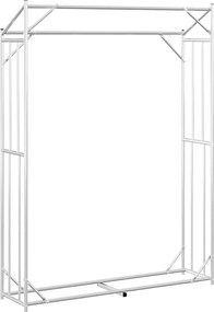 vidaXL Stojan na palivové dřevo s krytem proti dešti 150x40x200 cm [4104952]