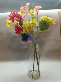 Home Accents Skleněná váza s květinovou kompozicí