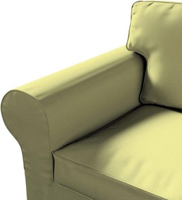 Potah na pohovku IKEA Ektorp 2-místná rozkládací  NOVÝ MODEL 2012 barva zelená látka lesklé, sametová