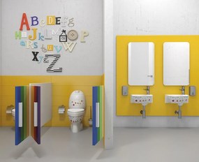 CREAVIT CREAVIT, KID dětské WC kombi vč.nádržky, zadní odpad, barevný potisk, CK311.400.0F