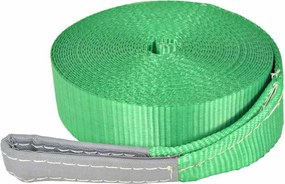 Slackline, 15 m x 50 mm, 150 kg, zelená 142666