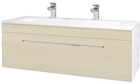 Dřevojas Koupelnová skříň ASTON SZZ 120 Varianta: D03 Cafe / Úchytka T04 / D03 Cafe