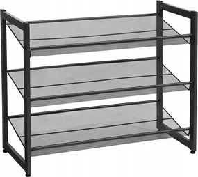 Kovový botník Diser černý