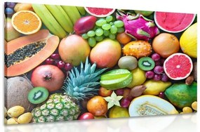 Obraz tropické ovoce - 90x60 cm