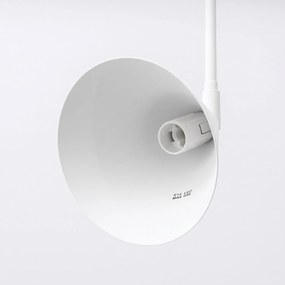 Sollux Lighting Nástěnné svítidlo NOX 2 bílé s vypínačem