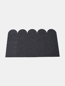 Sinsay - Filcové stěnové panely 5 pack - černá