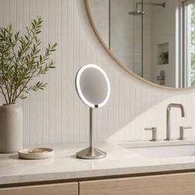 Kosmetické zrcadlo s osvětlením/zvětšovací (zvětšení 10x) ø 12 cm – simplehuman