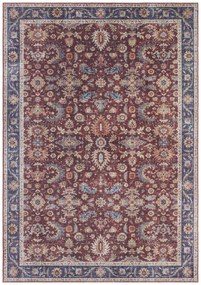 Hanse Home, Kusový koberec Asmar 104004 Bordeaux/Red, 200x290, červená, chodba / předsíň