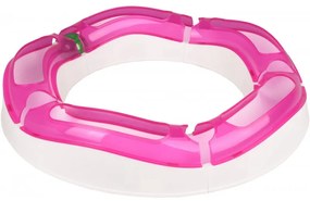 Flamingo Moggy Interaktivní hračka pro kočky Růžová/bílá