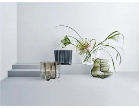 Skleněná váza Alvar Aalto Linen 16 cm Iittala