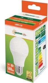 Spectrum LED Spectrum, LED žárovka E-27, 230V, 7W, 600lm, 3000K, 13900, OSW-01004