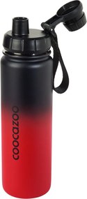 Láhev na pití z nerezové oceli coocazoo 0,7 l, Gradient Red