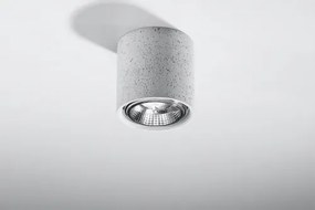 Stropní bodové svítidlo SOLLUX Cullo GU10 1x40W bez zdroje SL.0645 beton