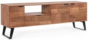 BIZZOTTO TV stolek ISAR 175 cm hnědý