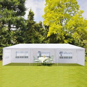 Zahradní stan / Pavilon 3 x 9 m – Ideální pro oslavy a zahradní párty Šedá