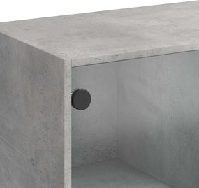 Příborník betonově šedý 102 x 37 x 75,5 cm kompozitní dřevo 3295874