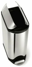 Simplehuman Pedálový odpadkový koš 45 l, nerez