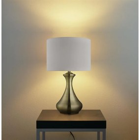 Searchlight EU2750AB Stmívatelná dotyková stolní lampa IVORY patina