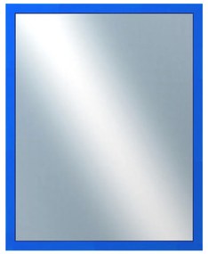 DANTIK - Zarámované zrcadlo - rozměr s rámem cca 40x50 cm z lišty PASTELKA tmavě modrá rovná (2566)