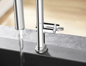 Hansgrohe M54, dřezová baterie Talis s výsuvnou sprškou, sBox, chromová, 72801000