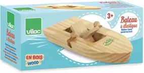 Vilac Dřevěná loďka na gumičkový pohon / od 3 let