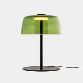 Skleněná stolní lampička Levels Table Barva: Zelená, Průměr: 320 mm