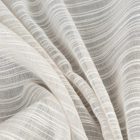 ZÁCLONA NA KROUŽCÍCH ARIA 140X250 CM BÉŽOVÁ