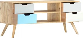 vidaXL TV stolek 110 x 35 x 48 cm masivní mangovníkové dřevo [286483]