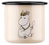 Smaltovaný plecháček Snorkmaiden Beige 3,7 dl Muurla