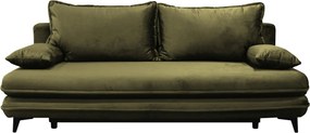XXXLutz ROZKLÁDACÍ POHOVKA, textil, tmavě zelená MID.YOU - Rozkládací pohovky - 001574004604