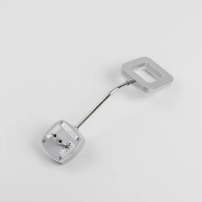 LED Nástěnná lampička do zásuvky LED/3,2W/230V matný chrom