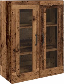 Vysoký bufet 2 ks Staré dřevo 69,5 x 34 x 180 cm 3394587
