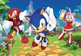 Clementoni PUZZLE Sonic MAXI / 104 dílků / od 4 let