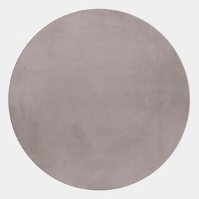 Kusový koberec kruh Pouffy 5100 beige Kruh 120 cm průměr